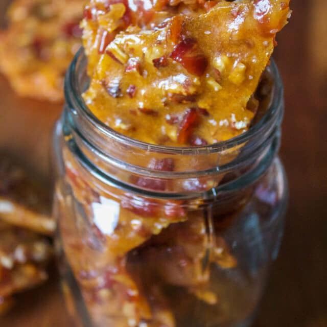 Bourbon Bacon Brittle | What Molly Made