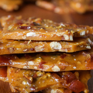 Bourbon Bacon Brittle | What Molly Made