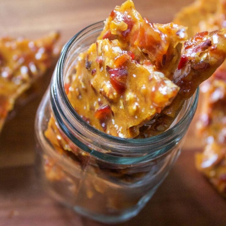 Bourbon Bacon Brittle | What Molly Made
