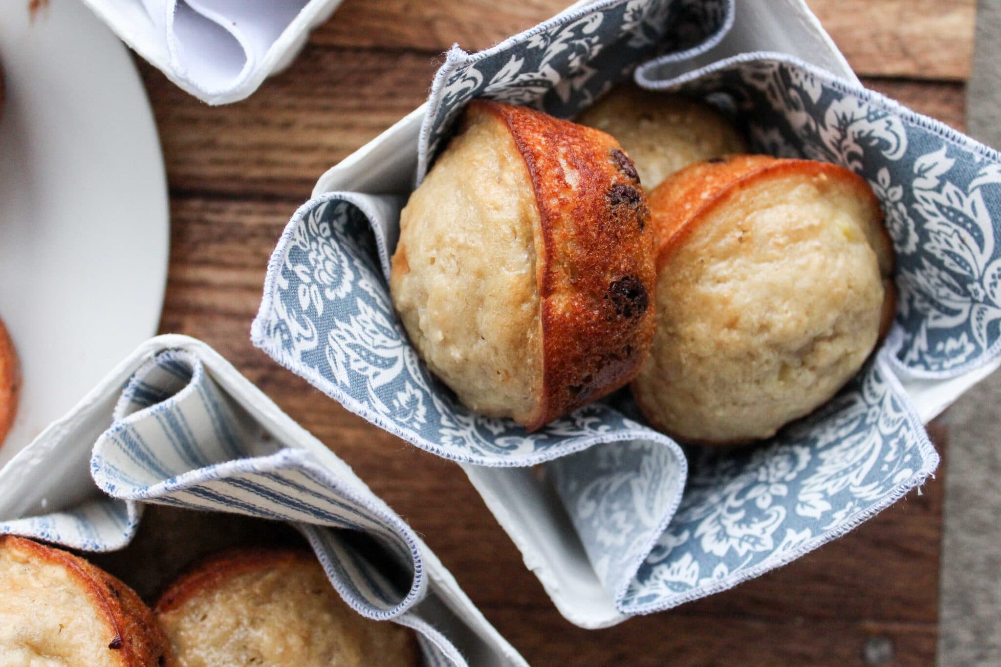 Healthy Oatmeal Chocolate Chip Muffins - What Molly Made