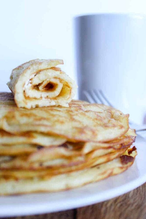 Pancake Roll-Ups - What Molly Made
