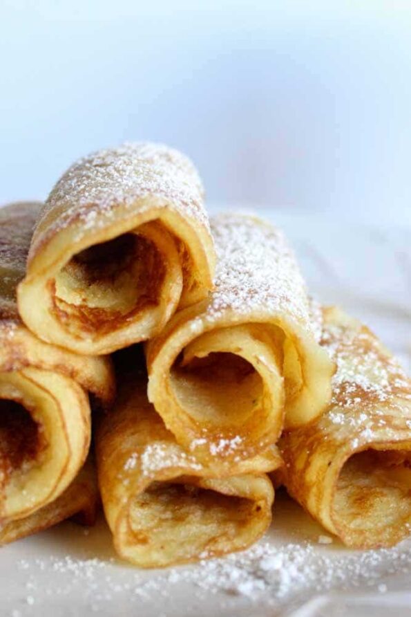Pancake Roll-Ups - What Molly Made