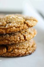 Giant Ginger Cookies - What Molly Made
