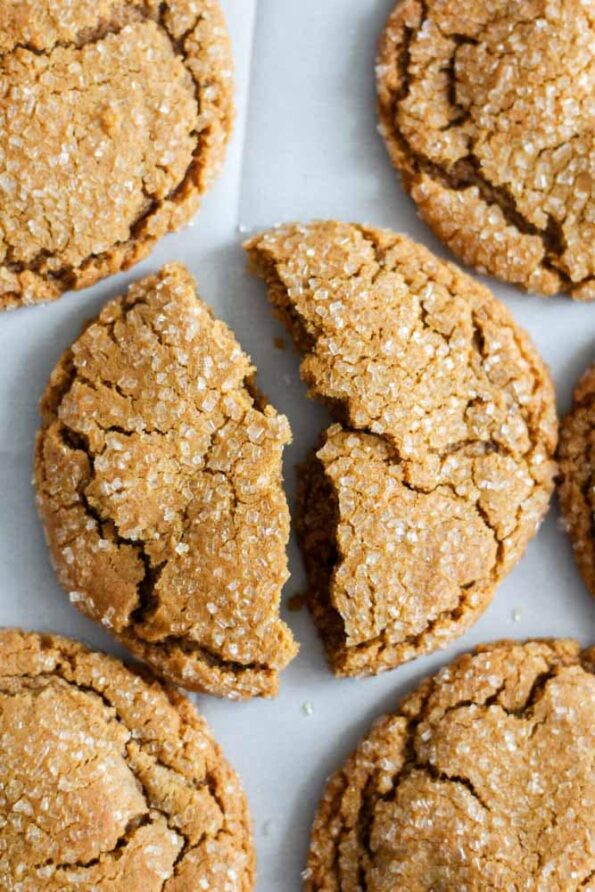Giant Ginger Cookies - What Molly Made