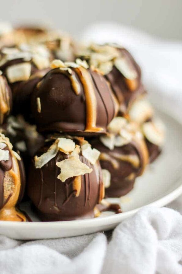 Samoa Truffles | What Molly Made