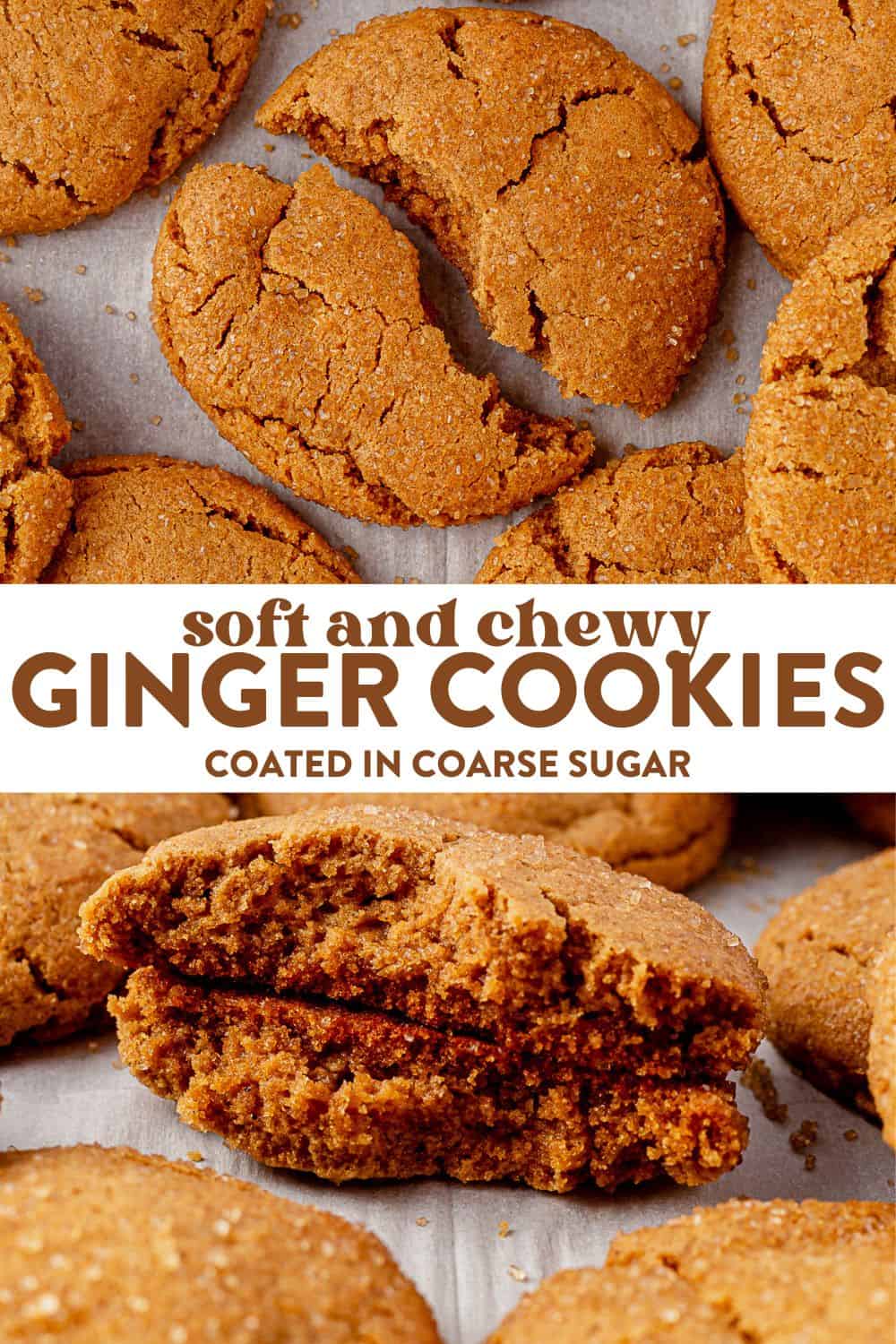 Easy Recipe for Soft and Chewy Ginger Cookies