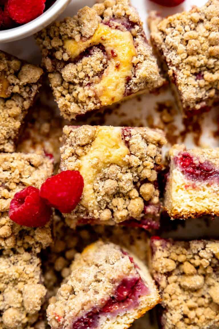 Raspberry Crumb Cake | What Molly Made