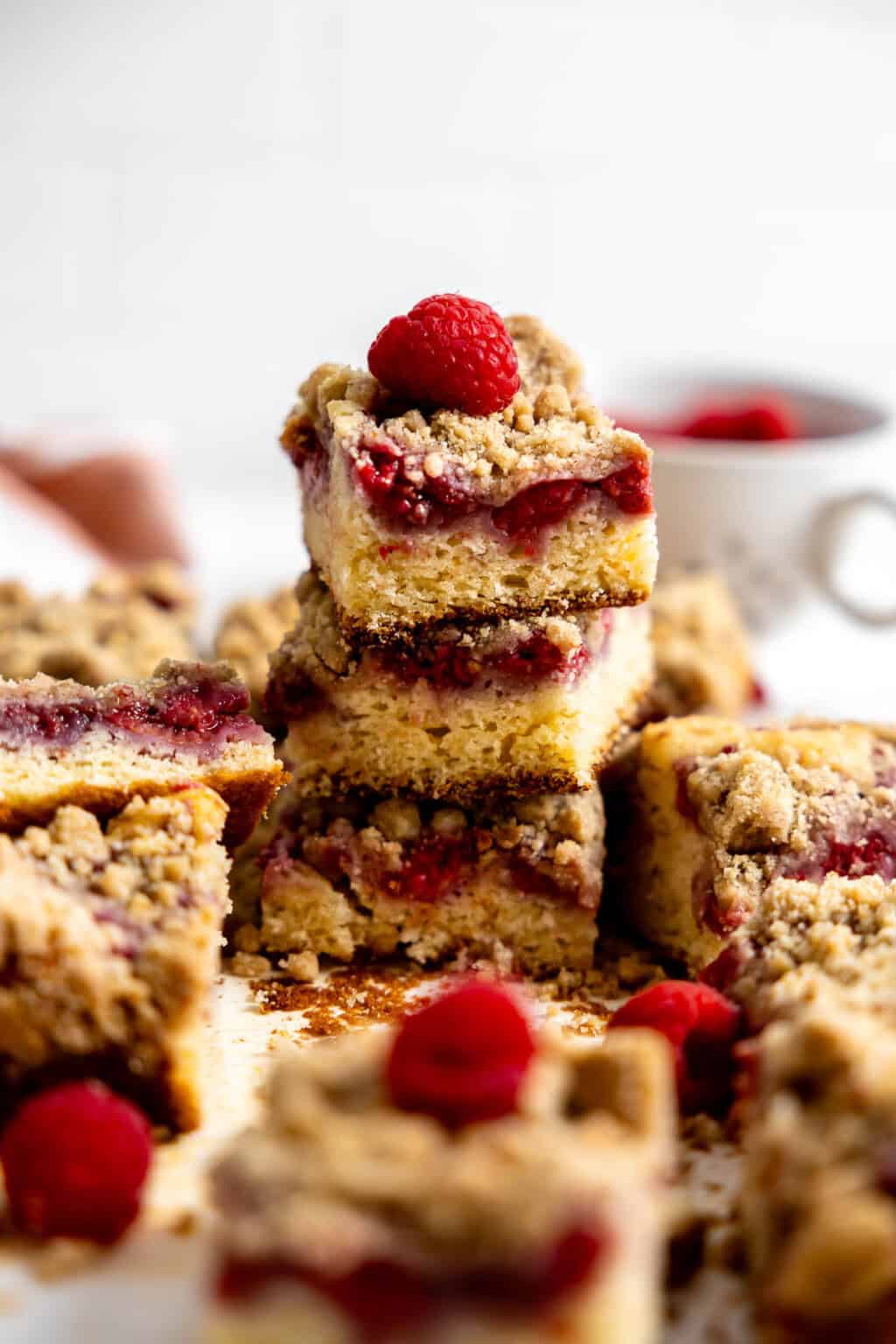 Raspberry Crumb Cake | What Molly Made