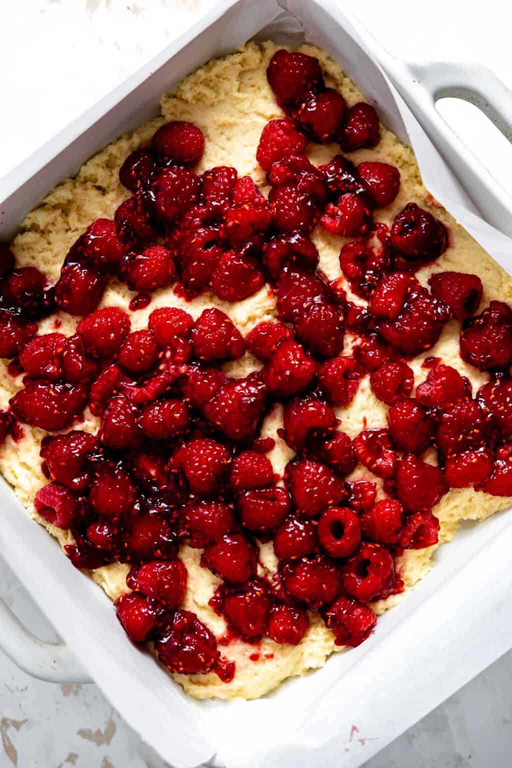 Raspberry Crumb Cake | What Molly Made