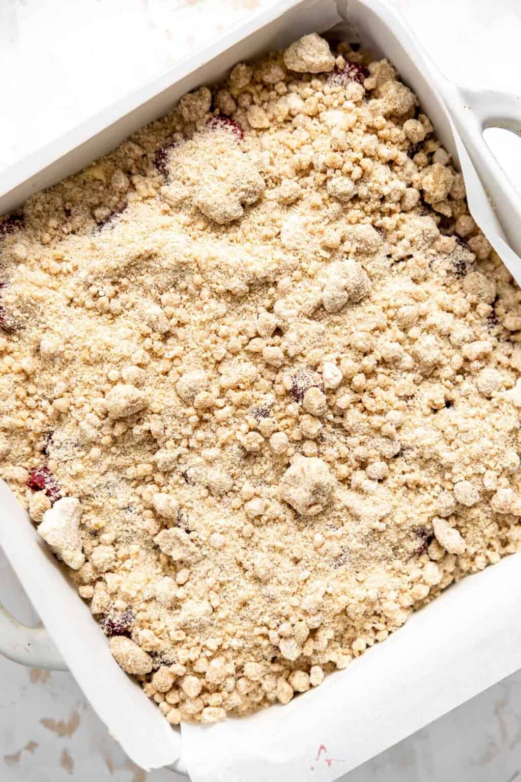 Raspberry Crumb Cake | What Molly Made