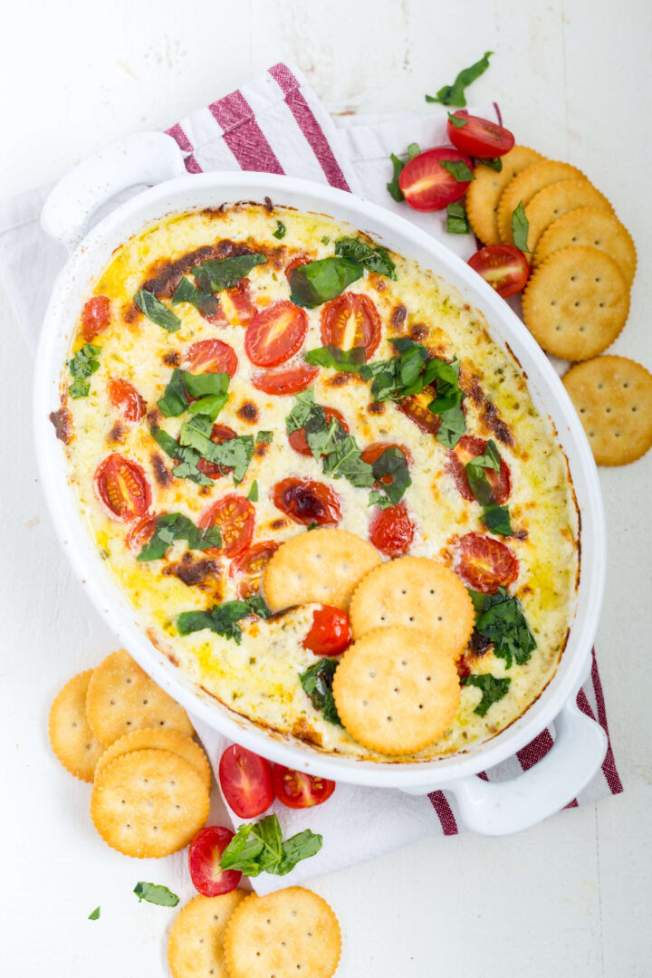 Easy Caprese Dip | What Molly Made