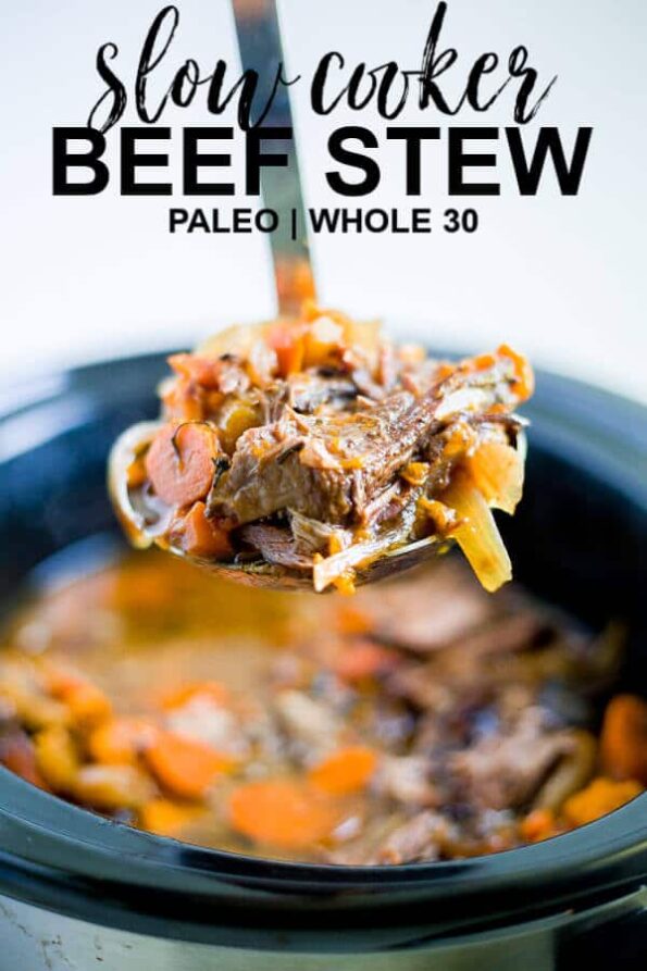 Slow Cooker Sweet Potato Beef Stew | What Molly Made