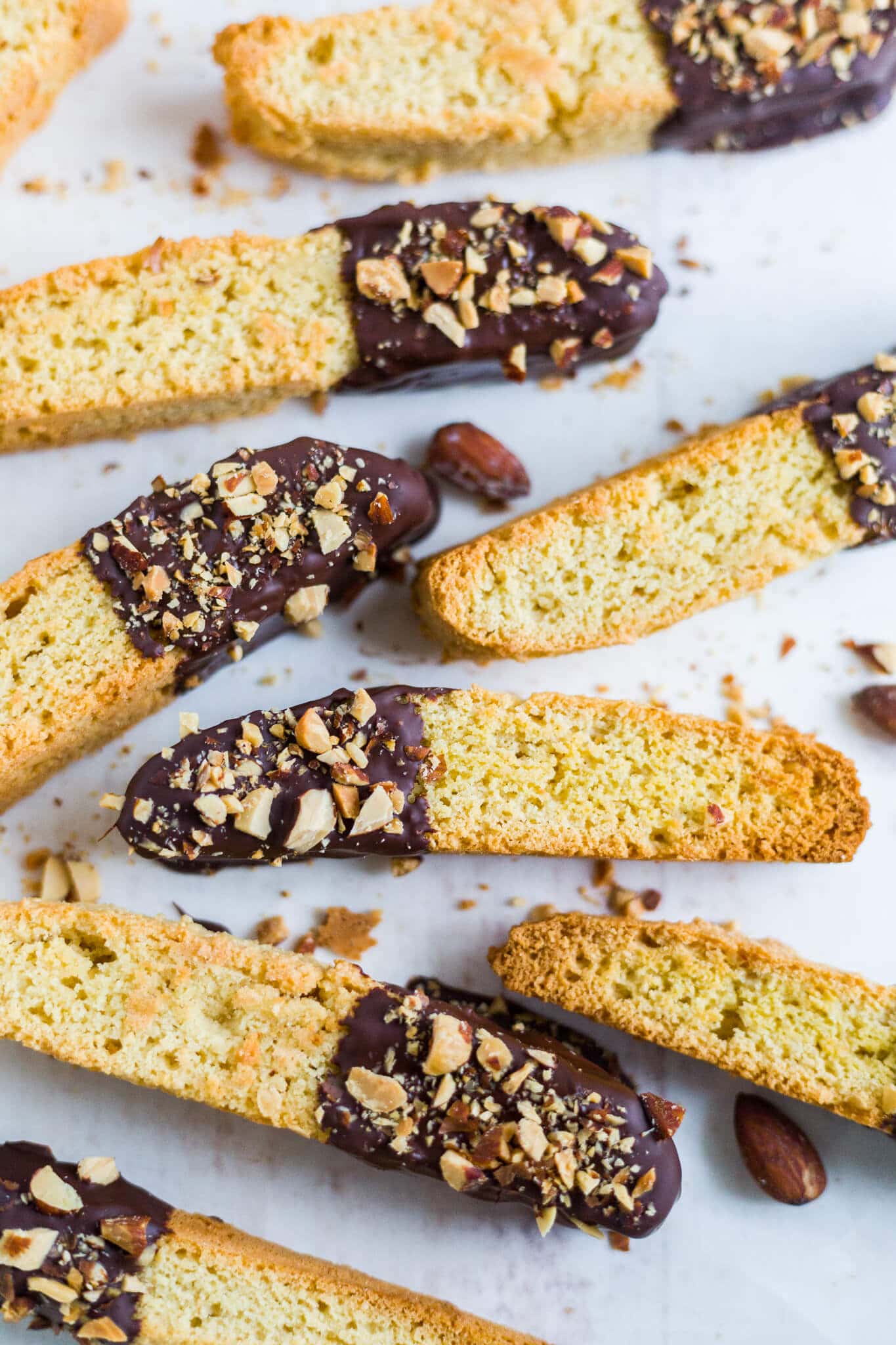 Best Almond Biscotti Recipe Paleo Gluten Free What Molly Made