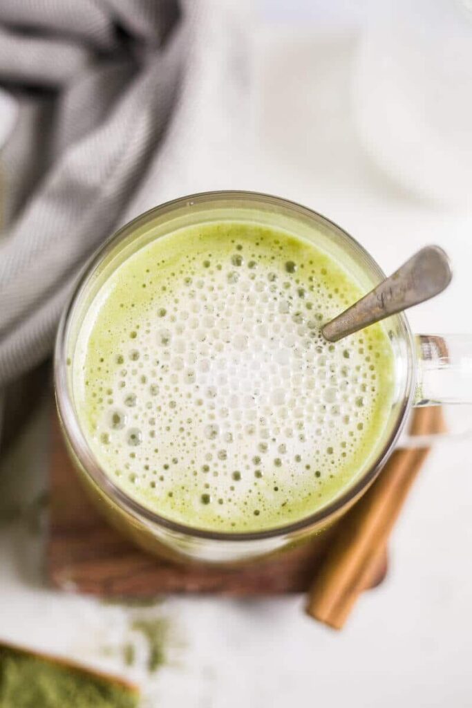 Matcha Collagen Latte | What Molly Made