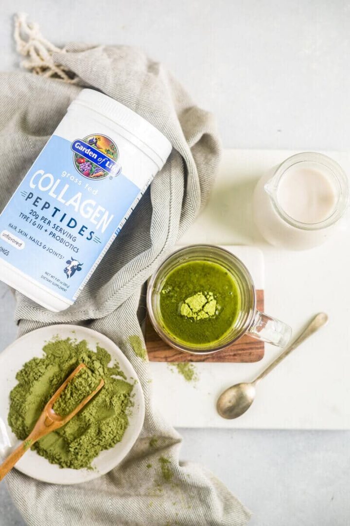 Matcha Collagen Latte | What Molly Made