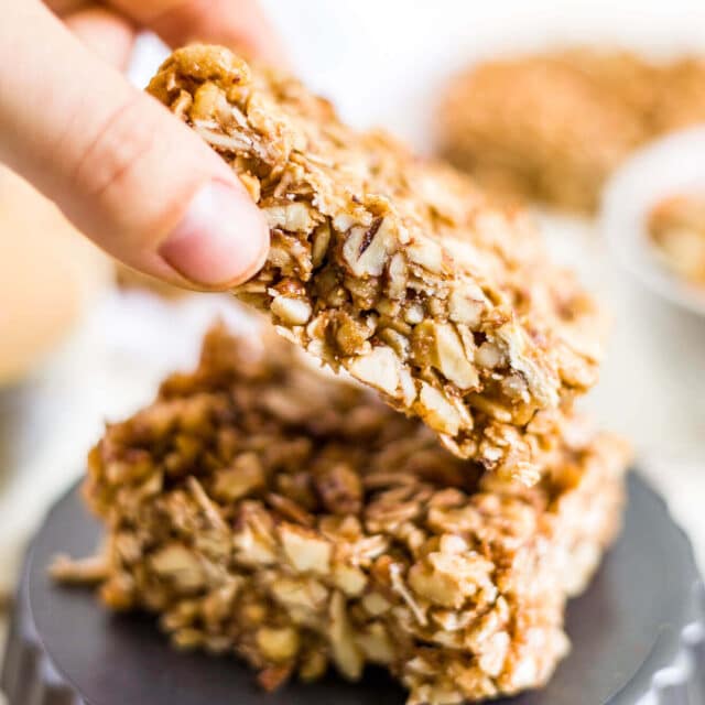 Apple Cinnamon Granola Bars | What Molly Made