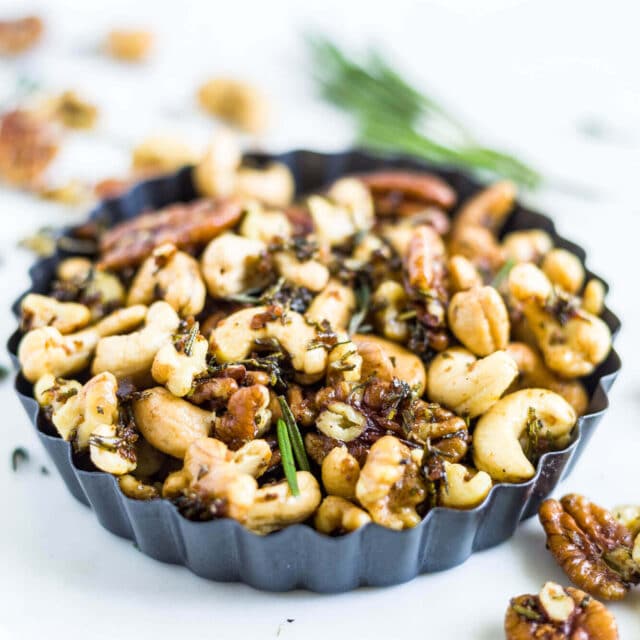 Rosemary Spiced Nuts | What Molly Made
