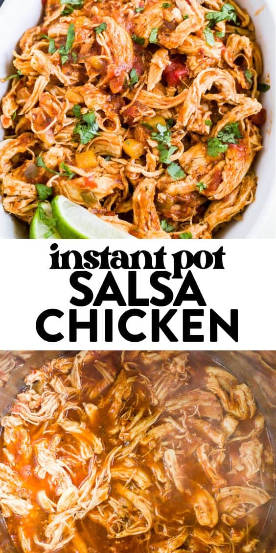 Instant Pot Salsa Chicken | What Molly Made