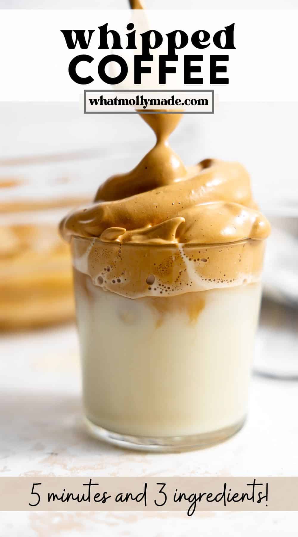 Whipped Iced Coffee | What Molly Made