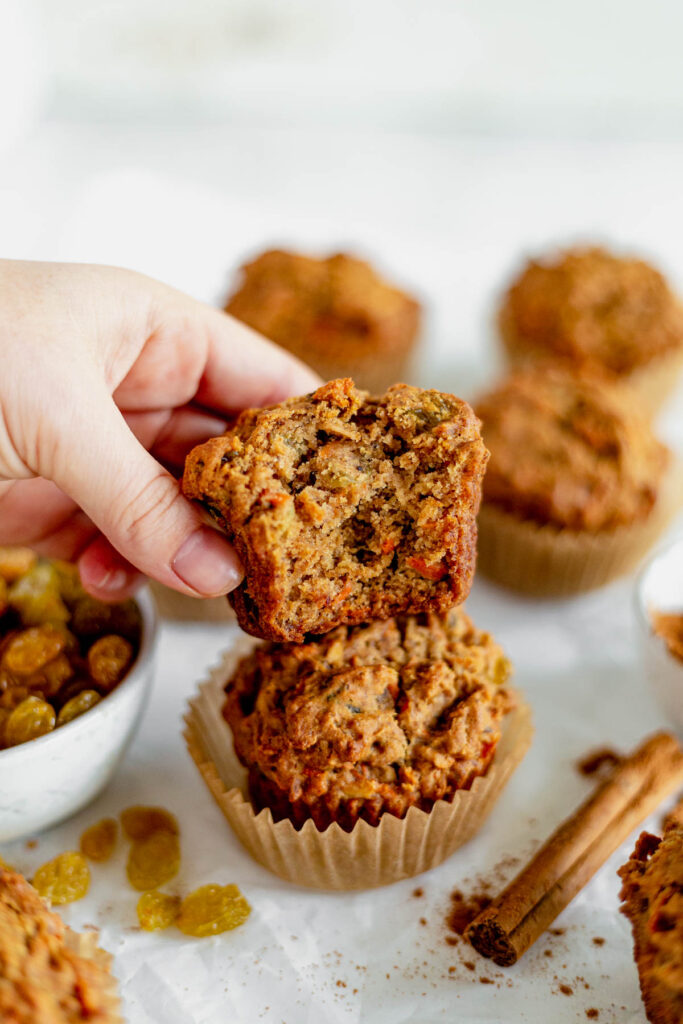 Gluten Free Morning Glory Muffins (Paleo, Vegan Options) | What Molly Made