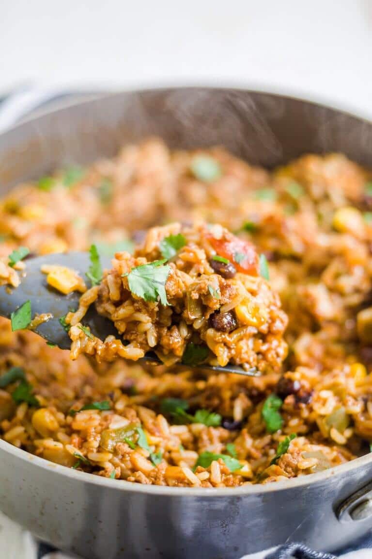 Mexican Ground Beef and Rice | What Molly Made