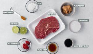 Beef Satay with Thai Peanut Sauce | What Molly Made