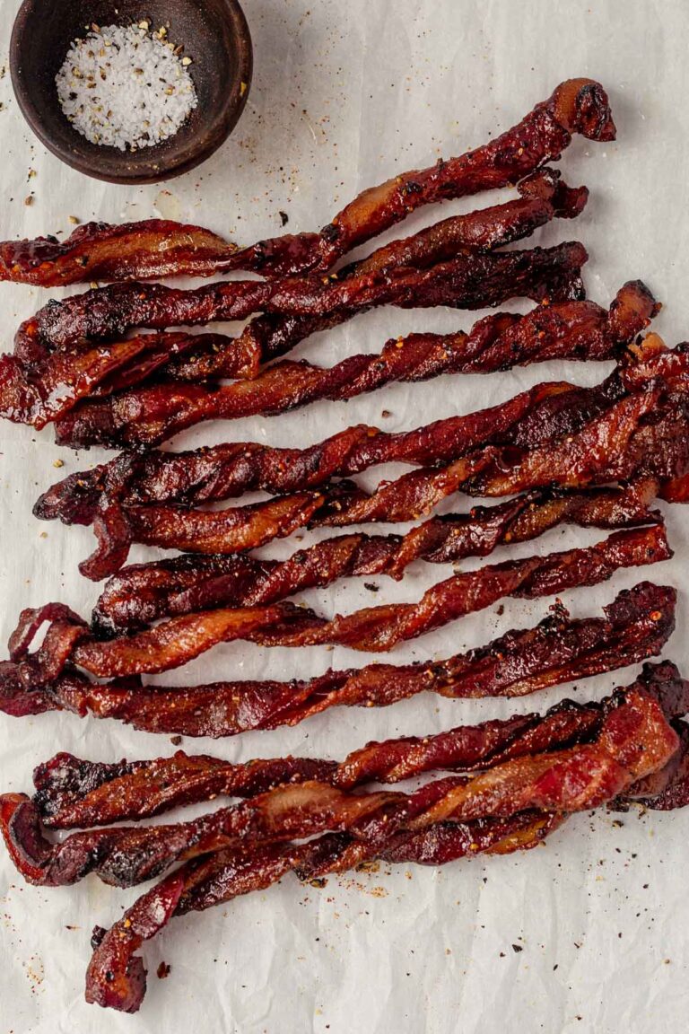 Sweet and Spicy Twisted Bacon (TikTok Recipe) | What Molly Made