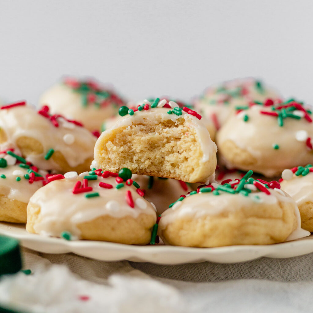 Easy Italian Sprinkle Cookies (Italian Wedding Cookies)