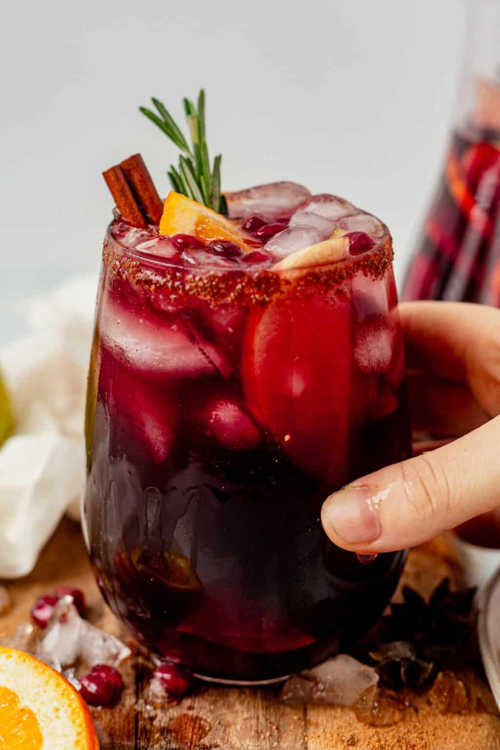 Easy Spiced Winter Sangria Recipe with Red Wine