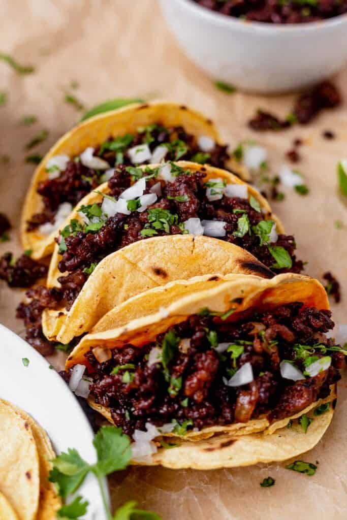 Mexican Chorizo Tacos | What Molly Made