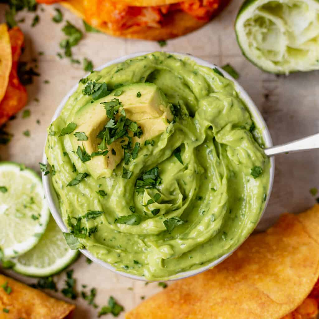 Creamy 5-Minute Avocado Crema