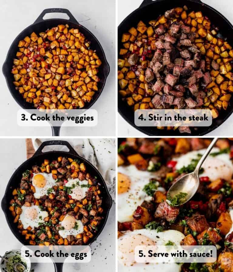 Steak Potato and Egg Hash | What Molly Made