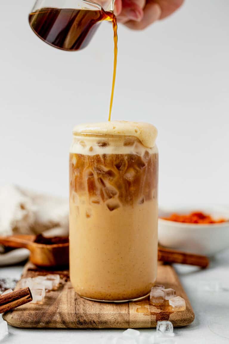 Iced Pumpkin Spice Latte | What Molly Made