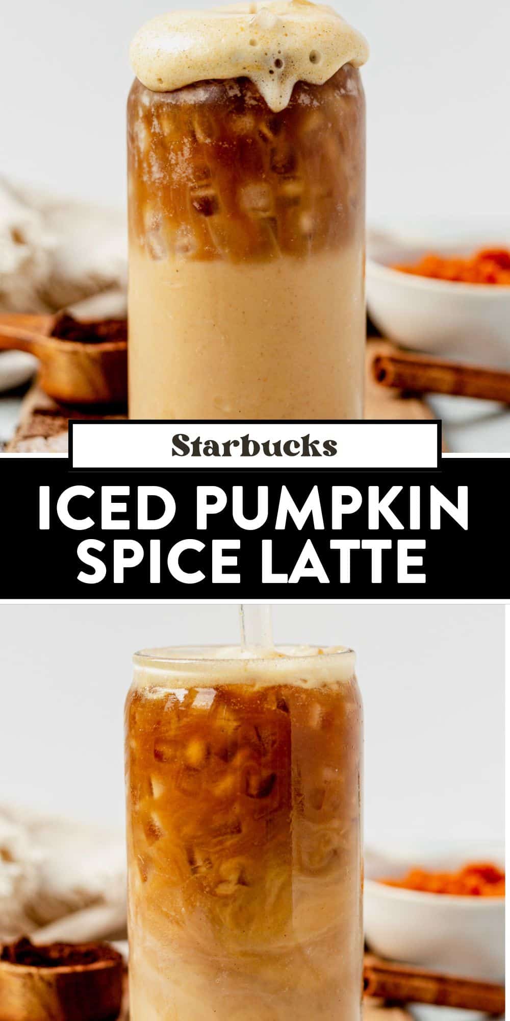 Iced Pumpkin Spice Latte | What Molly Made