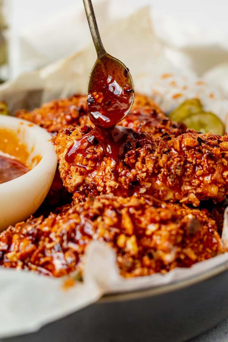 Baked Hot Honey Chicken Tenders | What Molly Made