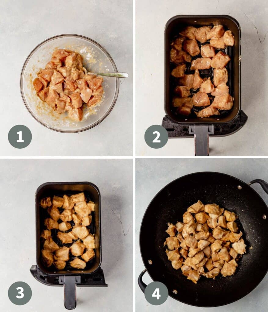 Air Fryer Orange Chicken | What Molly Made