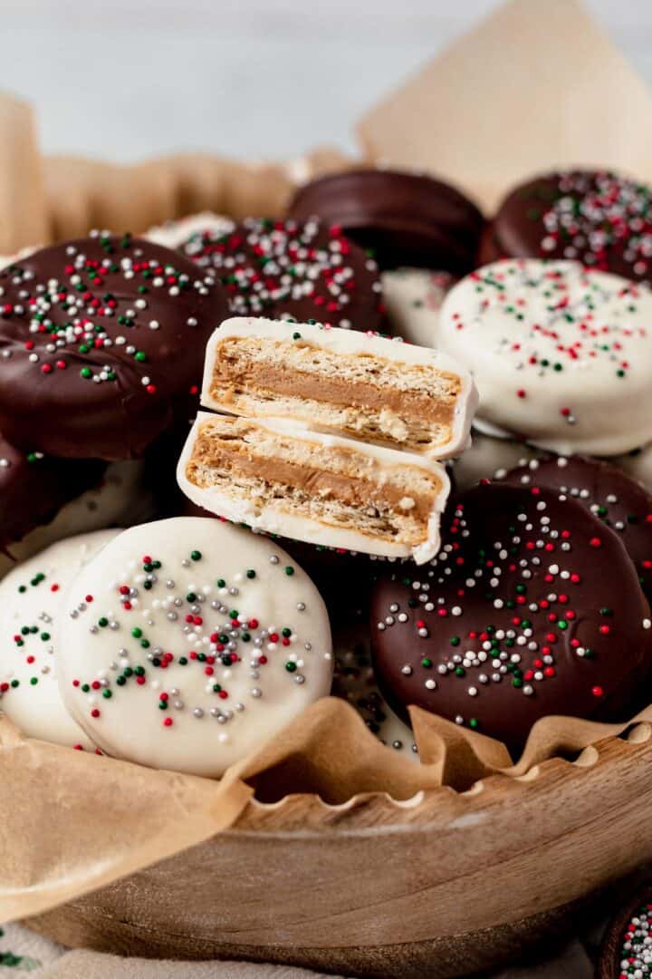 Peanut Butter Ritz Cookies | What Molly Made