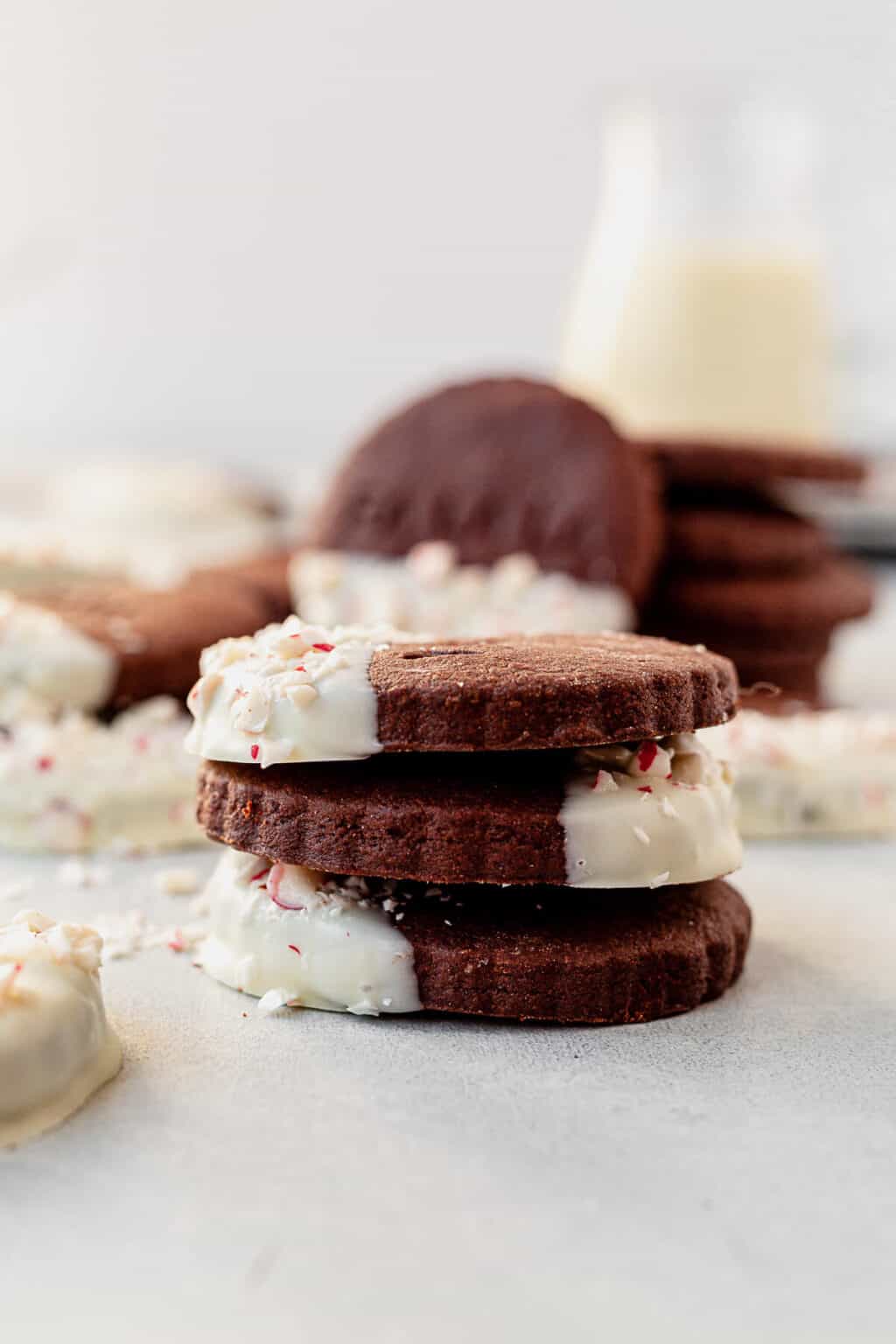 Homemade Chocolate Shortbread Cookies Recipe