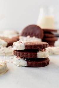Homemade Chocolate Shortbread Cookies Recipe