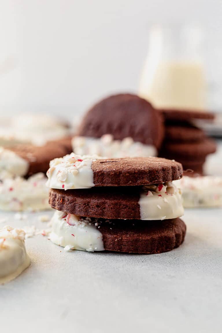 Homemade Chocolate Shortbread Cookies Recipe