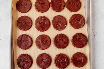 Homemade Chocolate Shortbread Cookies Recipe