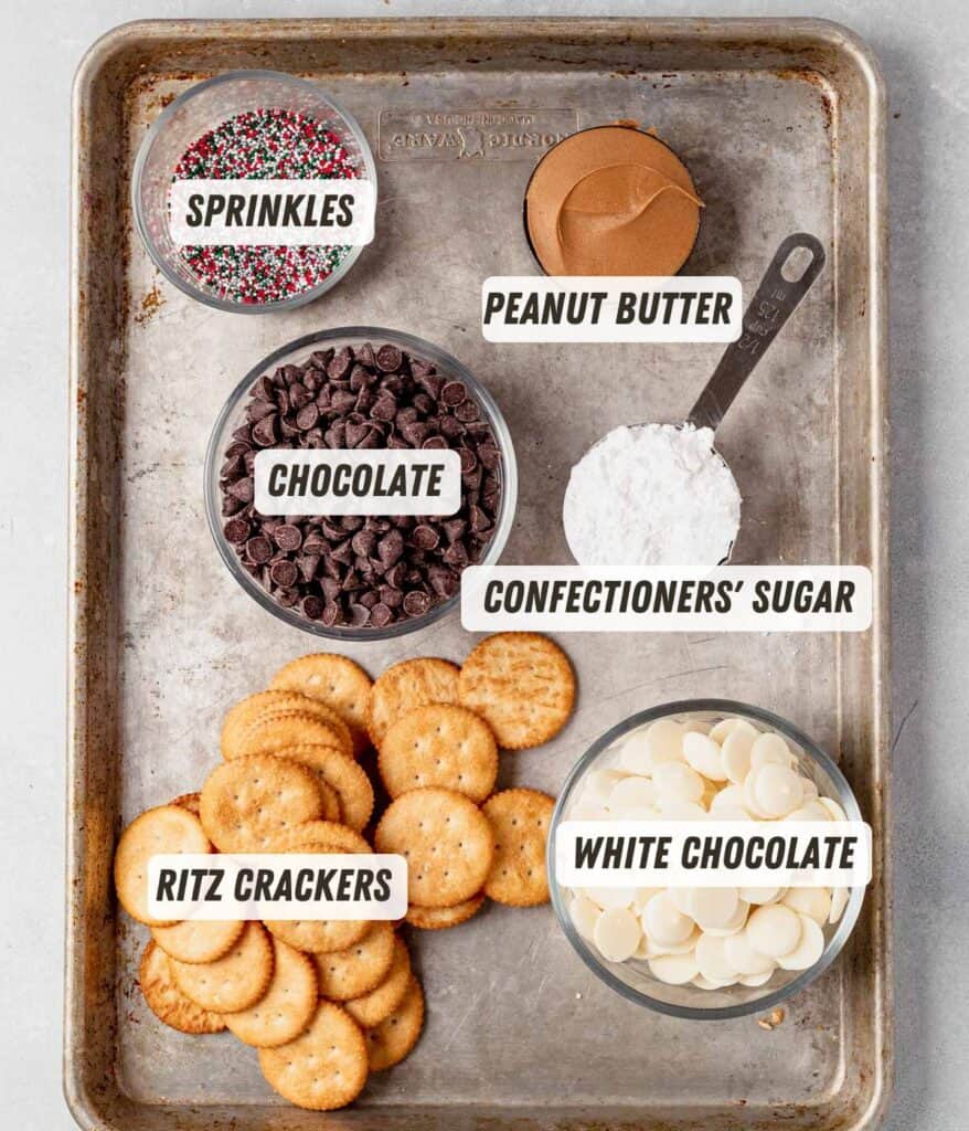 Chocolate Peanut Butter Ritz Cookies | What Molly Made