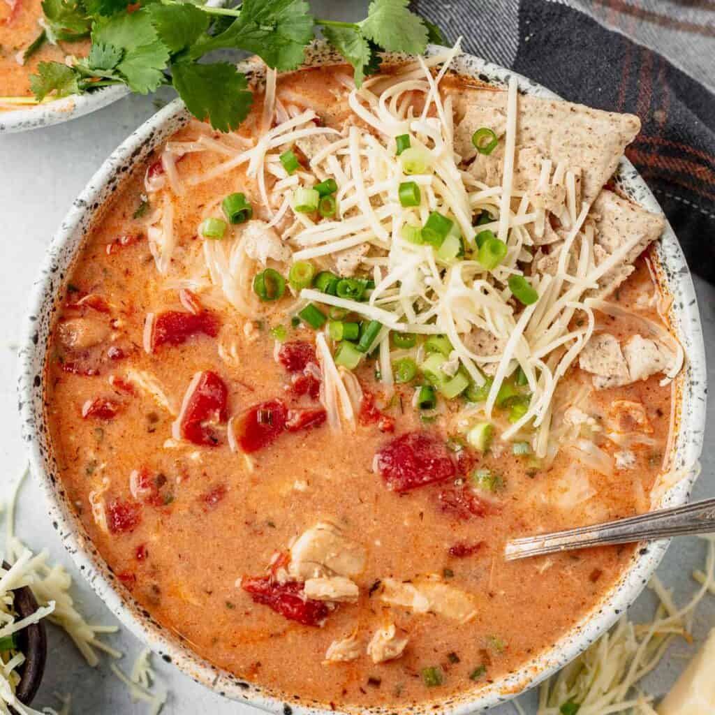 Slow Cooker Buffalo Chicken Chili | What Molly Made