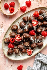 Chocolate Covered Raspberries | What Molly Made