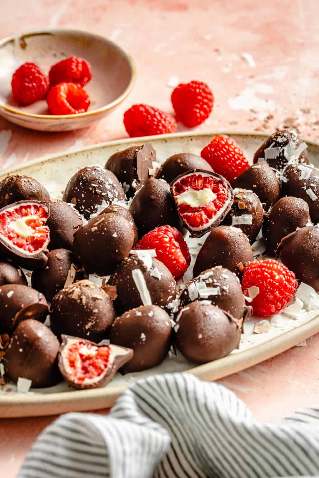 Chocolate Covered Raspberries | What Molly Made