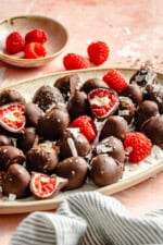Chocolate Covered Raspberries | What Molly Made