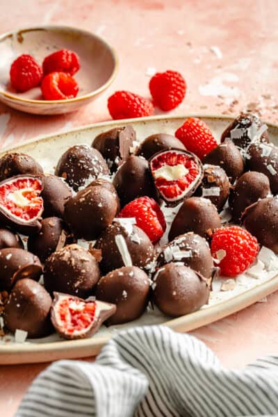 Chocolate Covered Raspberries | What Molly Made