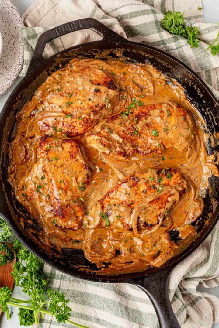 Creamy Boursin Chicken Recipe