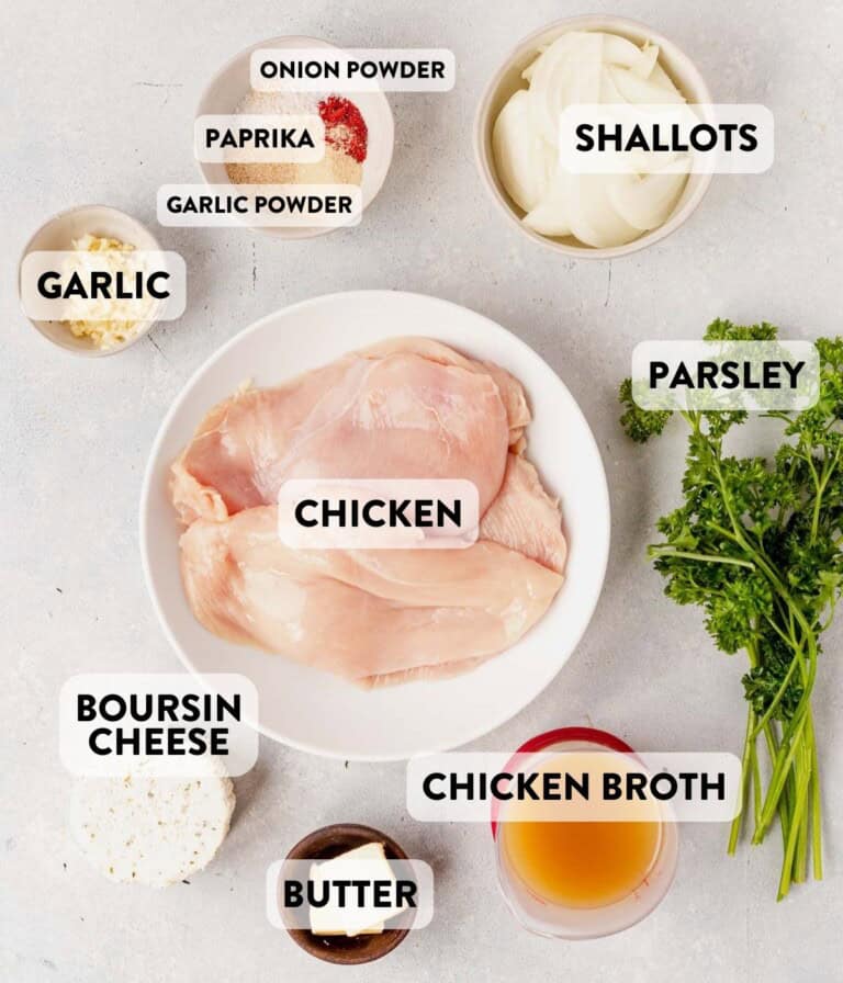 Creamy Boursin Chicken Recipe
