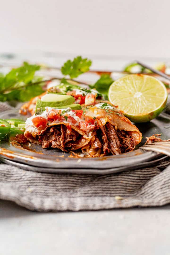 Shredded Beef Enchiladas | What Molly Made